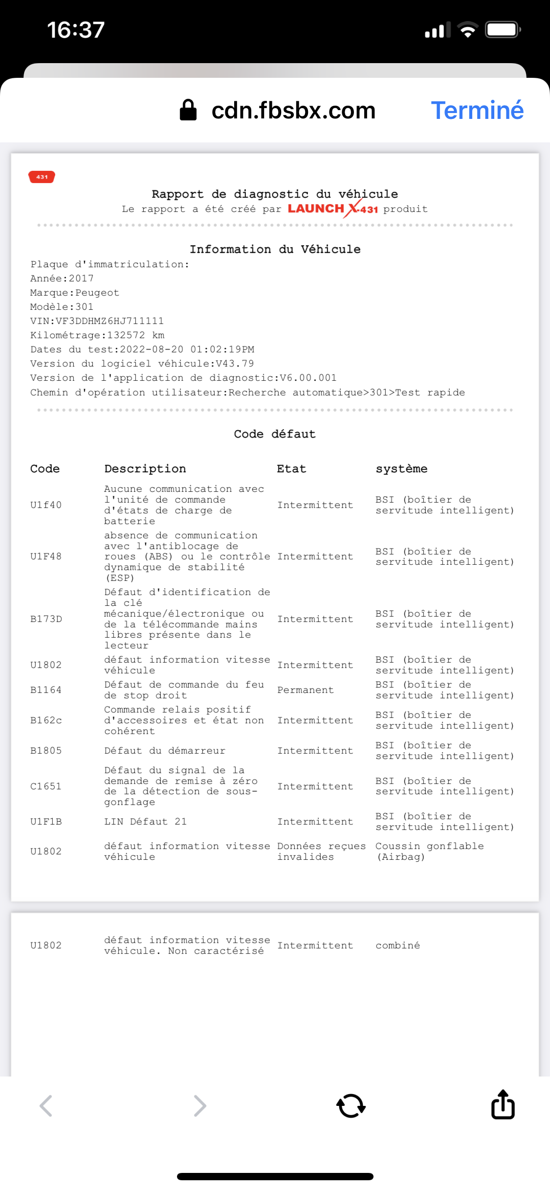 Reparation de ma voiture | Demande de Devis en ligne