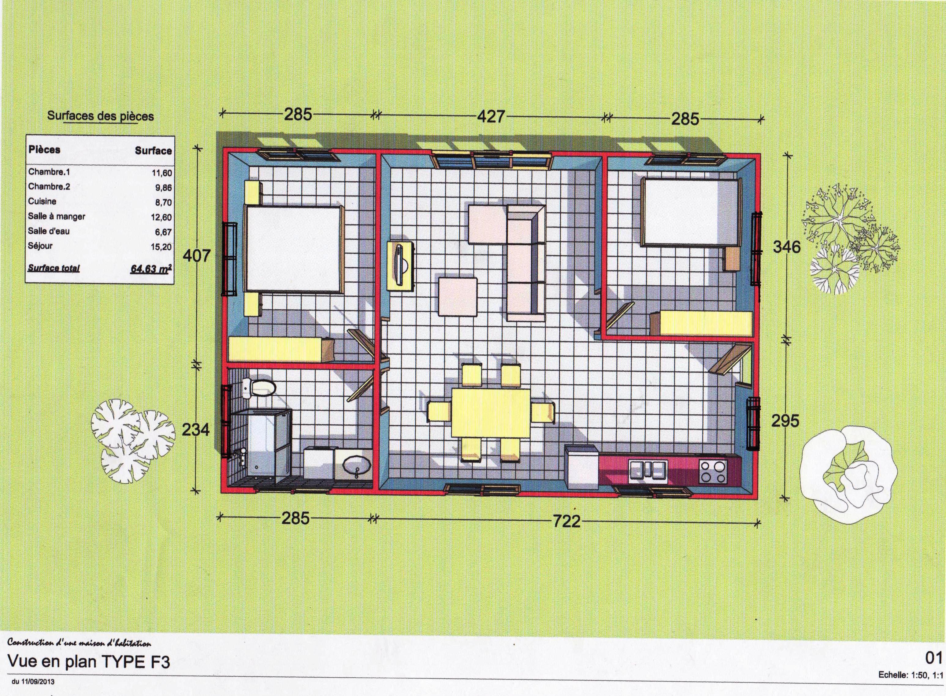 Projet construction Kit F3 | Demande de Devis en ligne